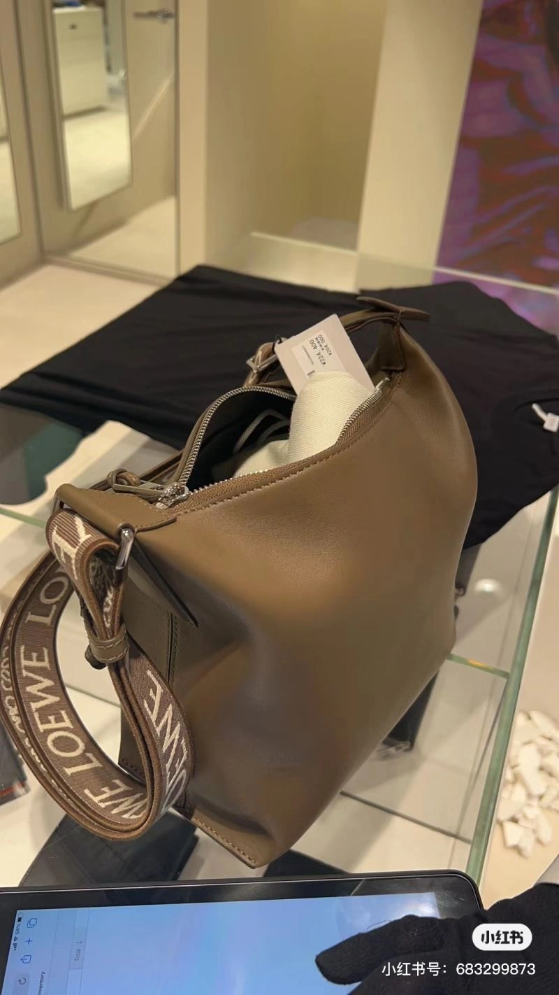 Brand-authenticated Loewe Cubi Bags