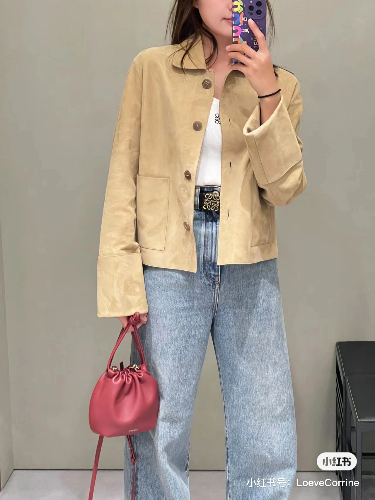 Top mirror Loewe Flamenco Bags
