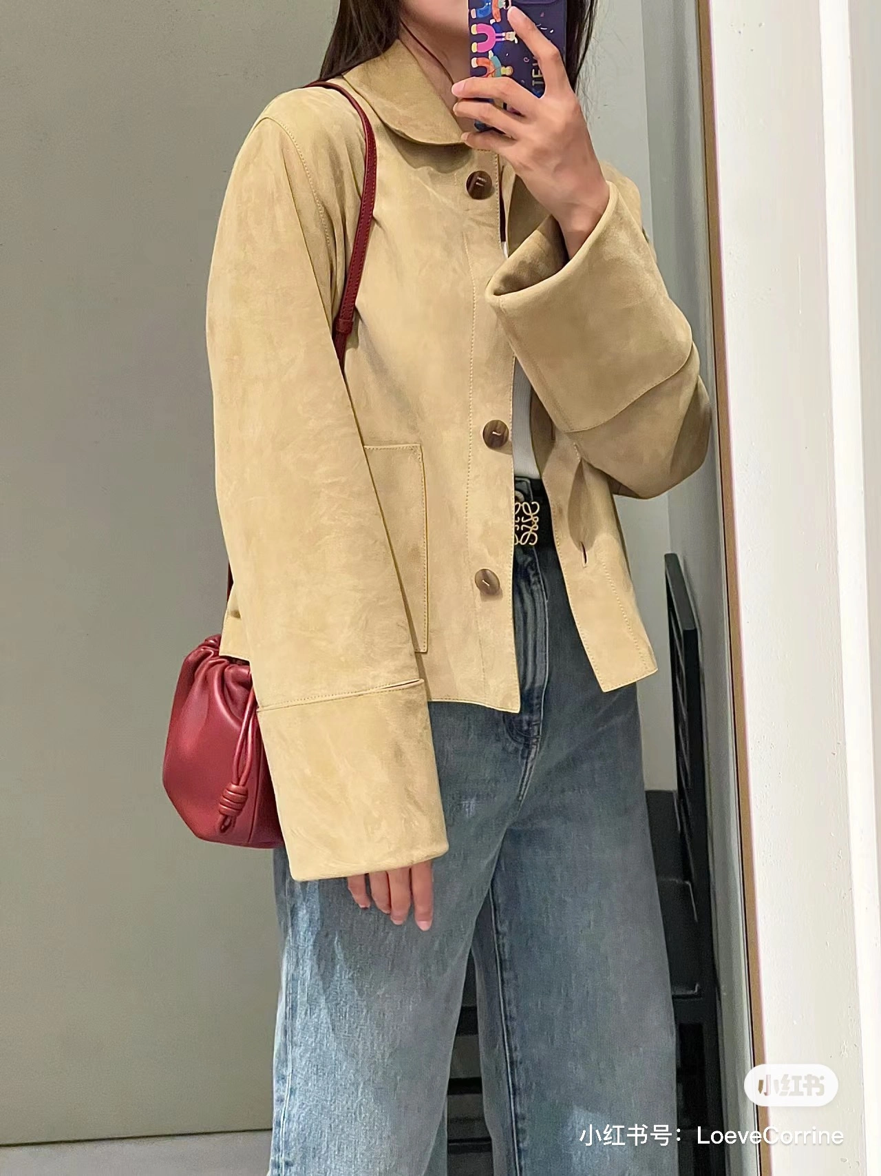 Top mirror Loewe Flamenco Bags