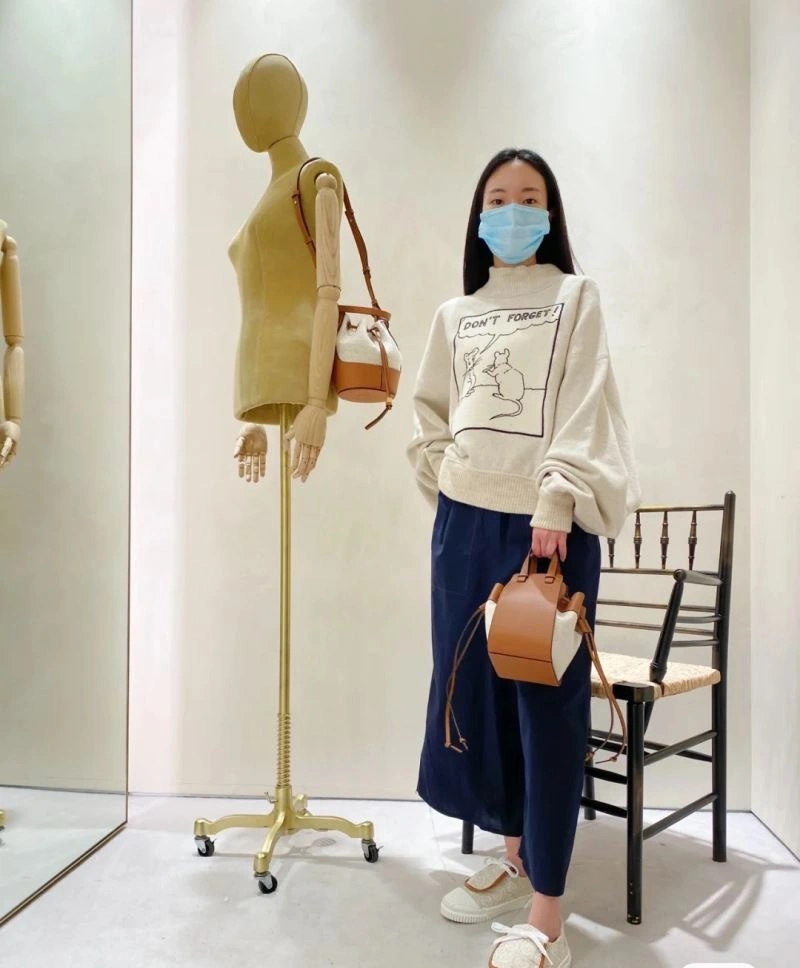 Brand-authenticated Loewe Hammock Bags