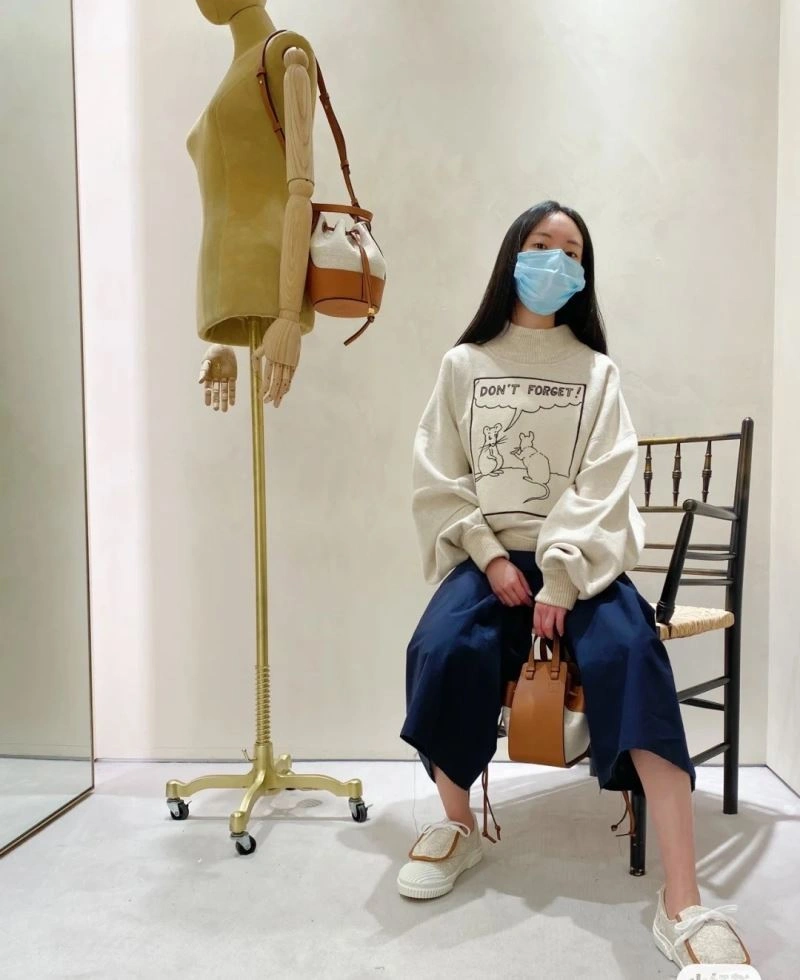 Brand-authenticated Loewe Hammock Bags