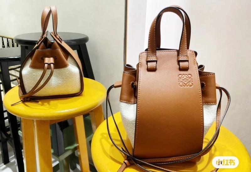 Brand-authenticated Loewe Hammock Bags
