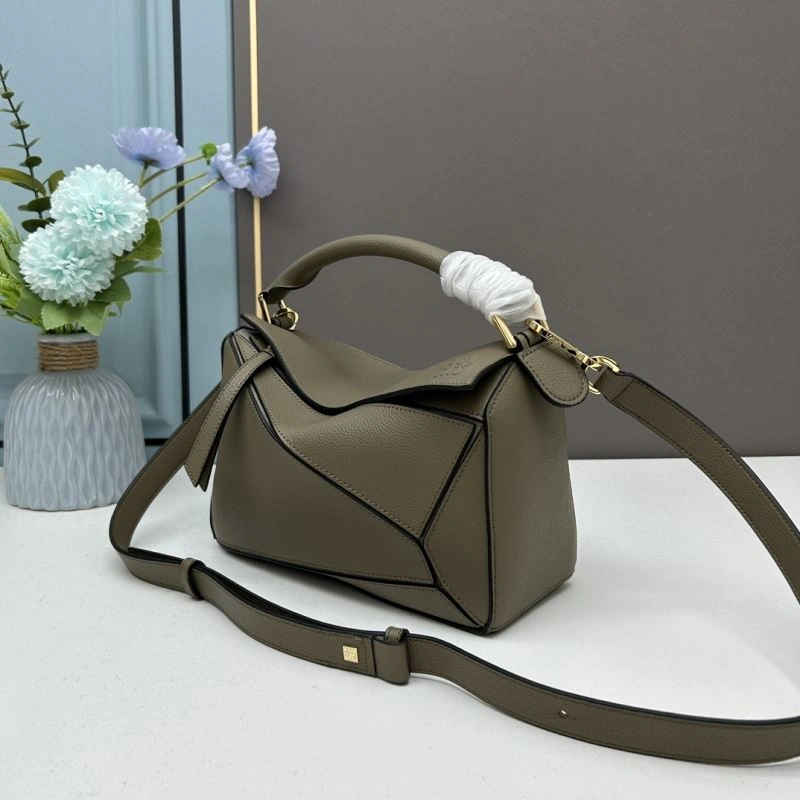 Brand-authenticated Loewe Puzzle Bags