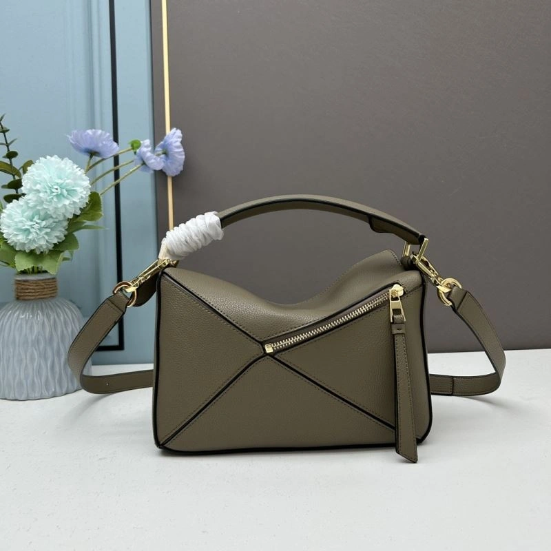 Brand-authenticated Loewe Puzzle Bags