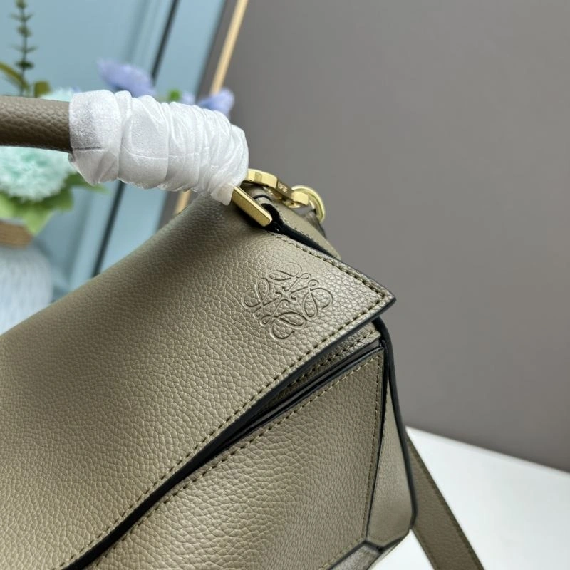 Brand-authenticated Loewe Puzzle Bags
