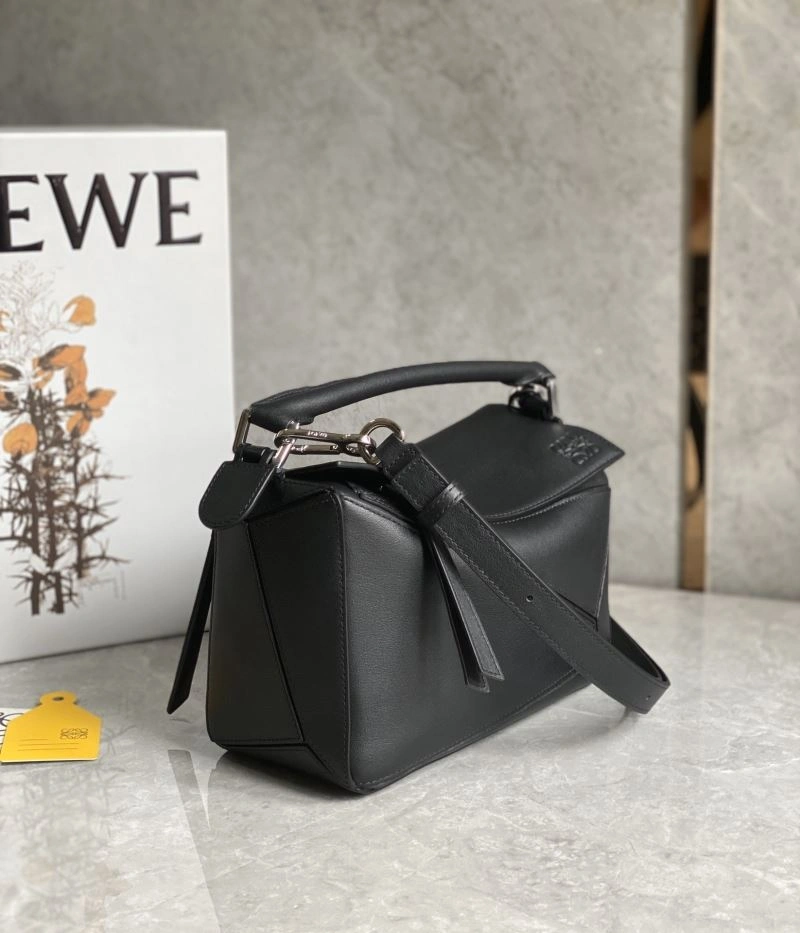 Brand-authenticated Loewe Puzzle Bags