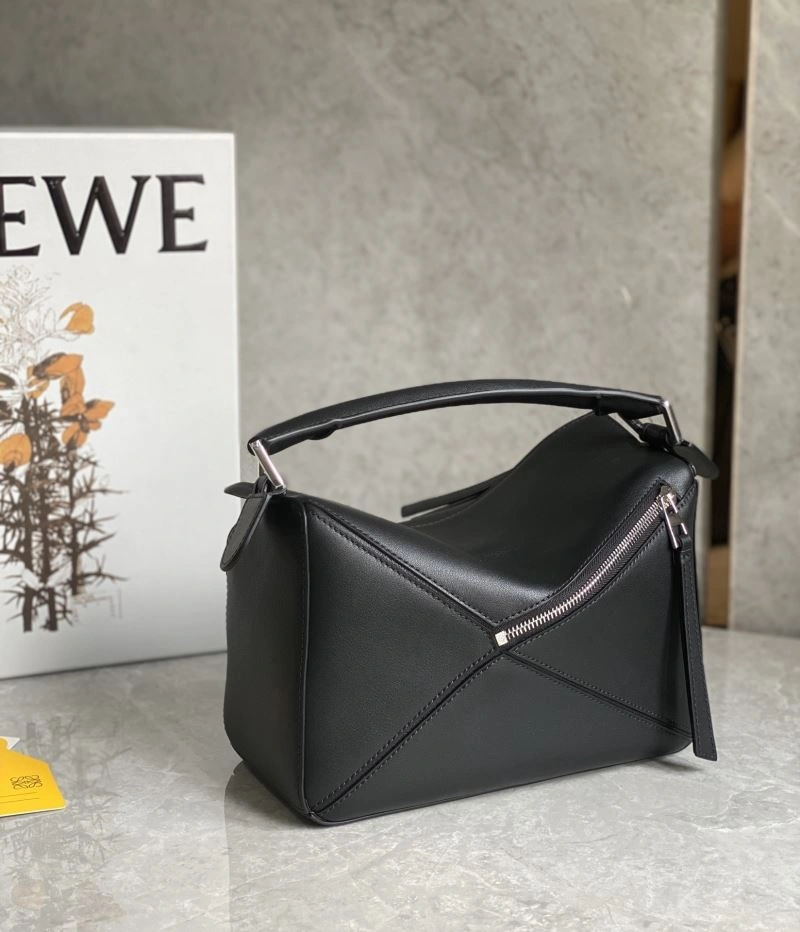 Brand-authenticated Loewe Puzzle Bags
