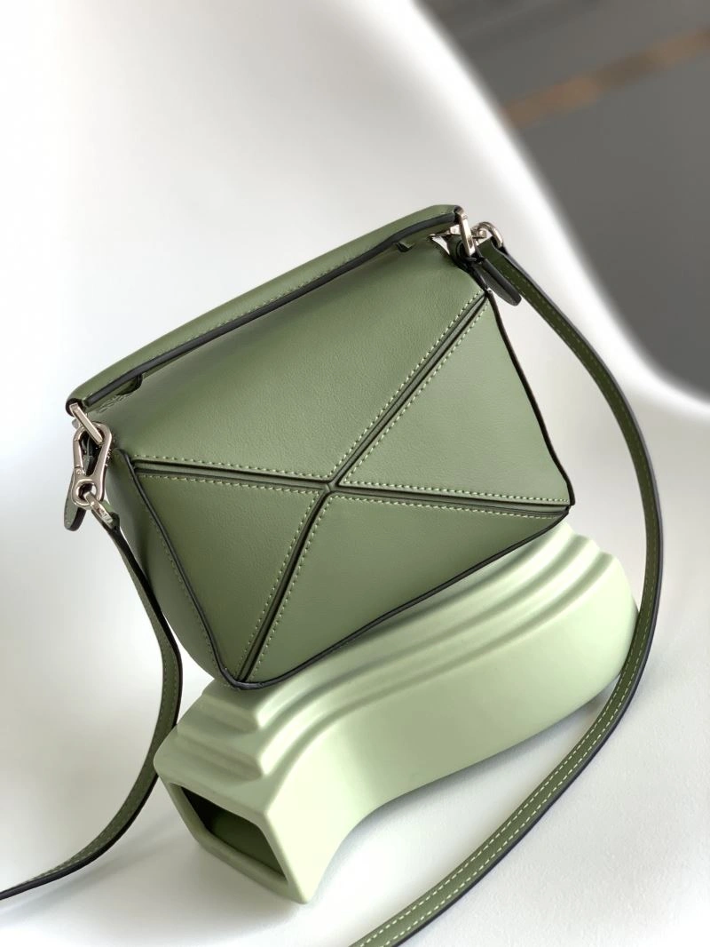 Brand-authenticated Loewe Puzzle Bags
