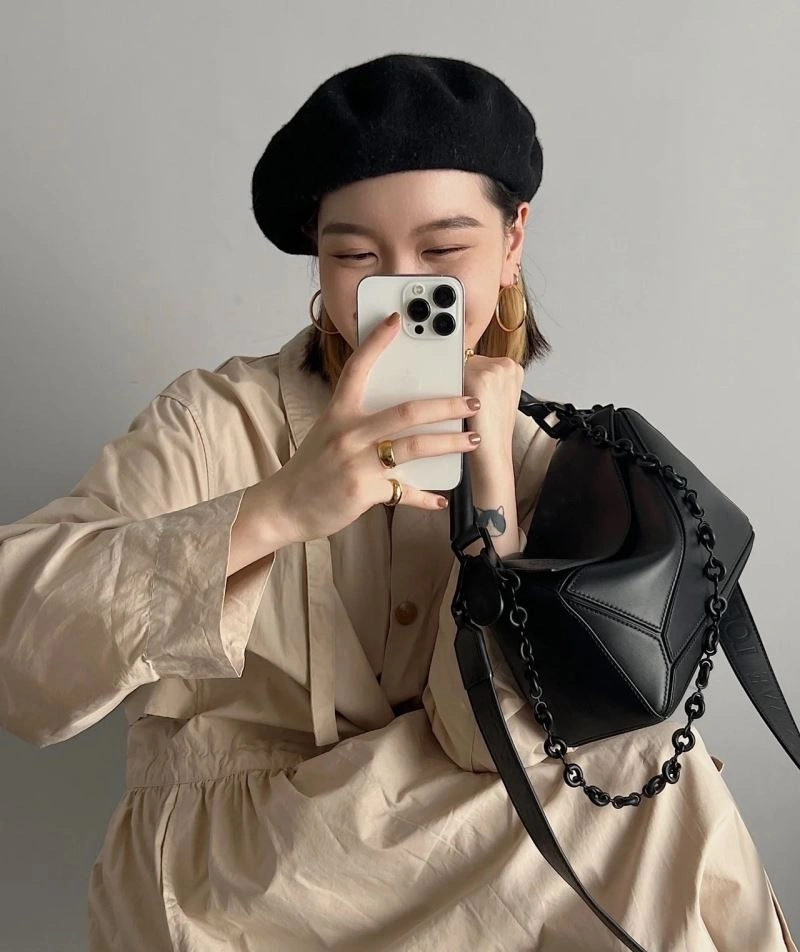 Brand-authenticated Loewe Puzzle Bags