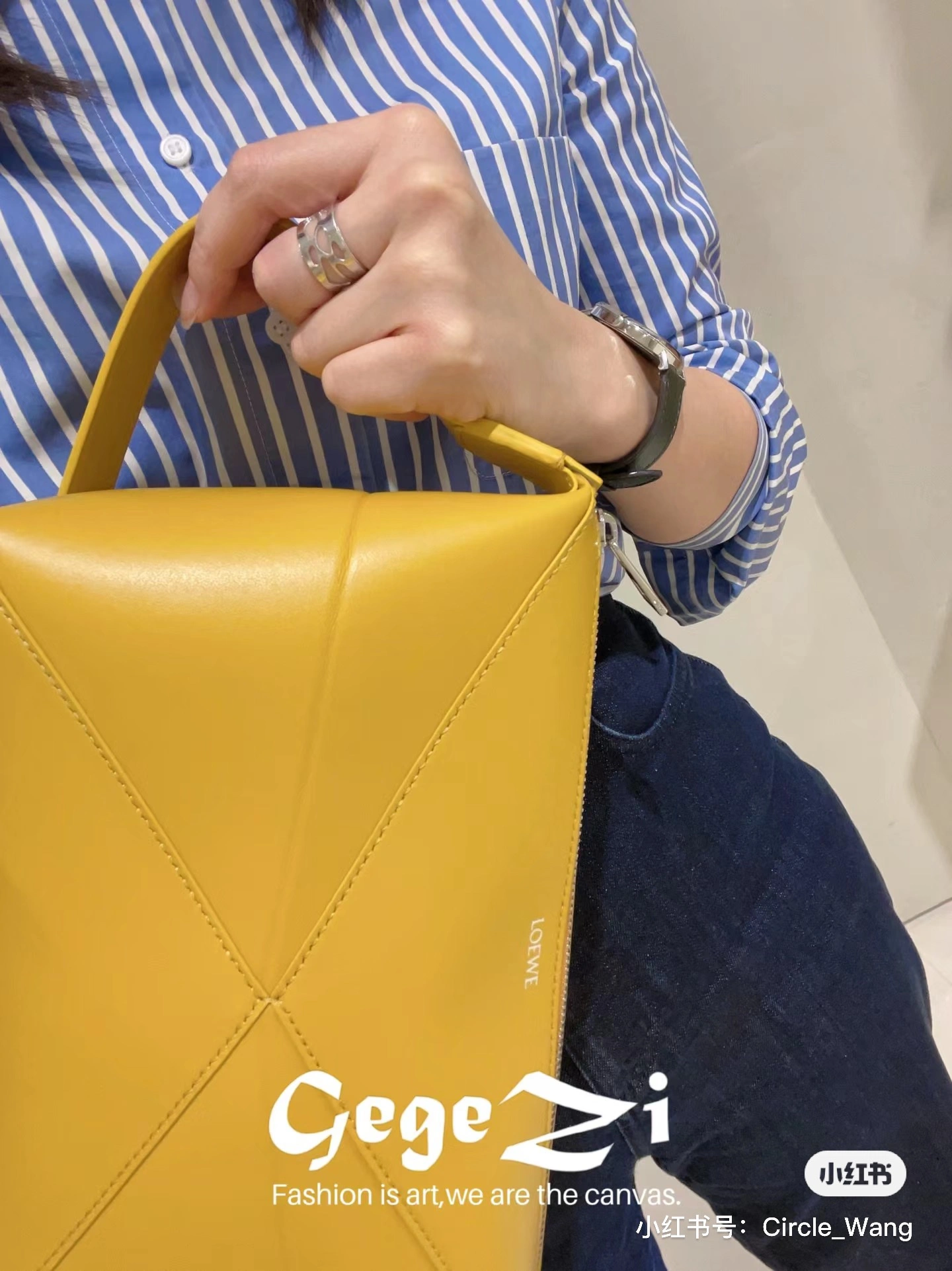 Top mirror Loewe Puzzle Bags