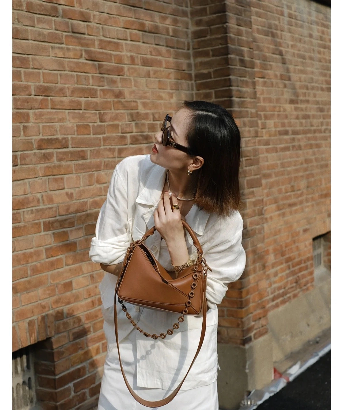 Exact replica Loewe Puzzle Bags