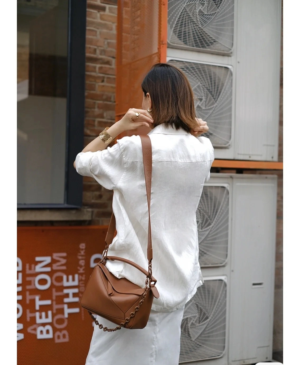 Exact replica Loewe Puzzle Bags
