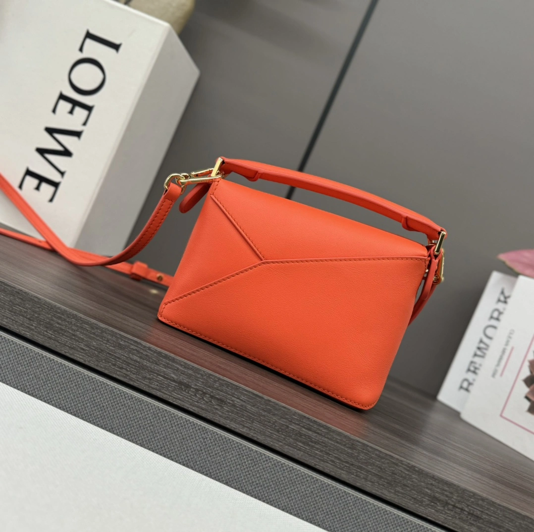Brand-authenticated Loewe Puzzle Bags