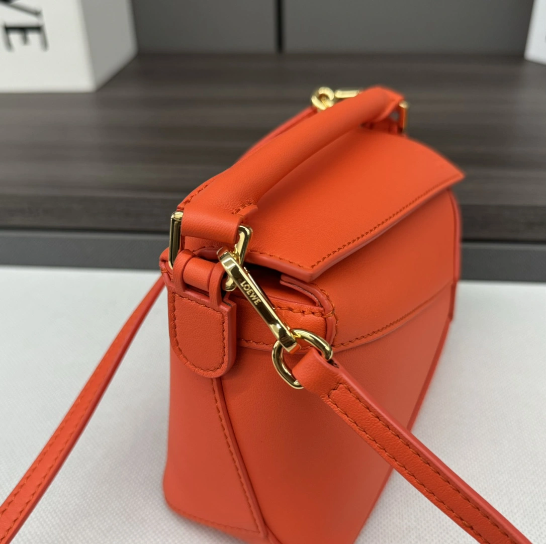 Brand-authenticated Loewe Puzzle Bags