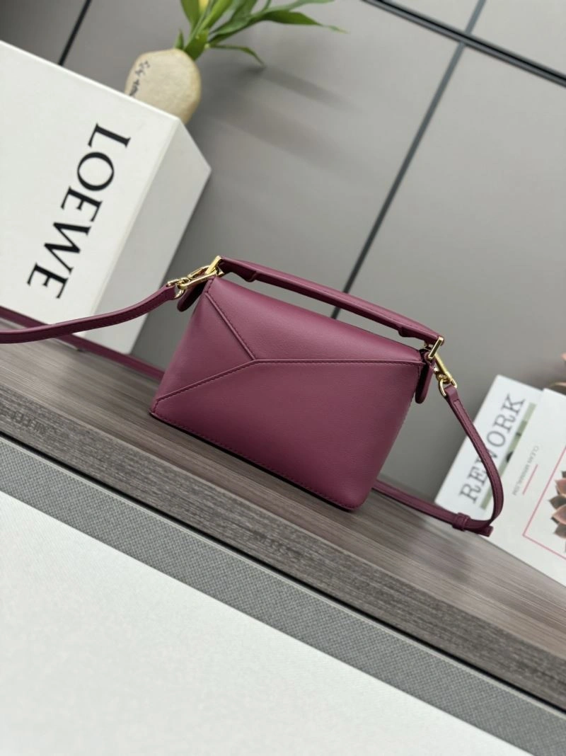 Brand-authenticated Loewe Puzzle Bags