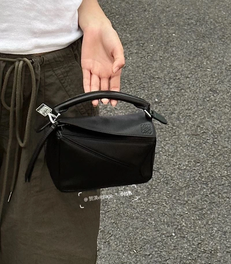 Indistinguishable Loewe Puzzle Bags