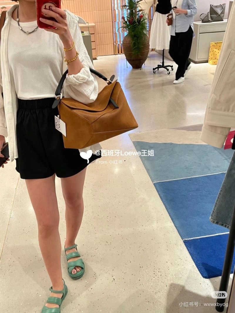 Exact replica Loewe Puzzle Bags