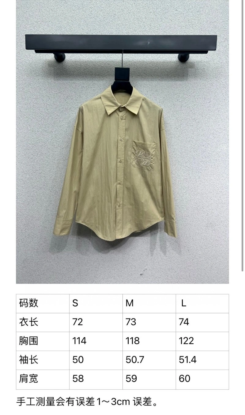 Exact replica Loewe Shirts