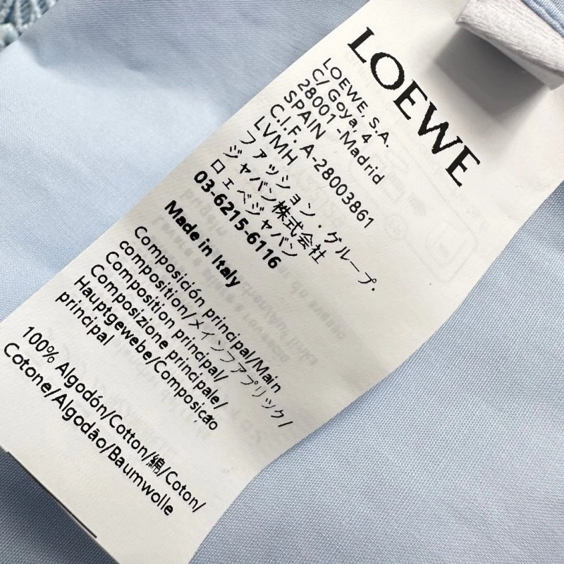 Perfect replica Loewe Shirts