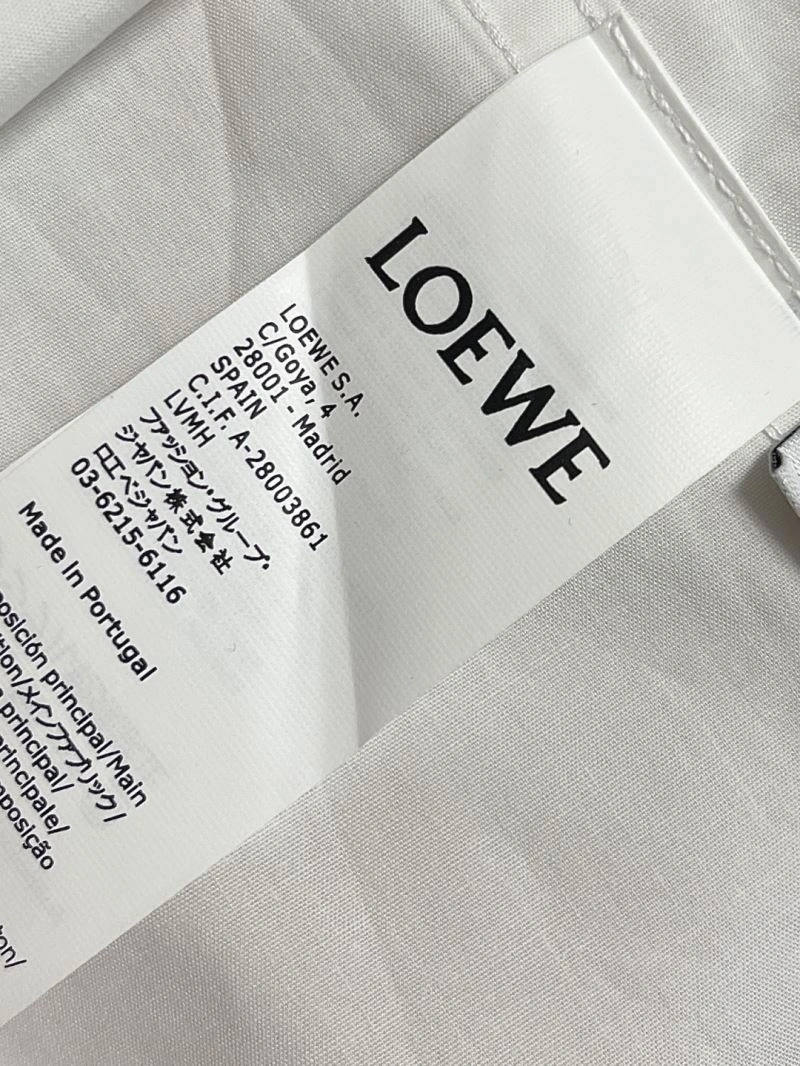 Exact replica Loewe Shirts