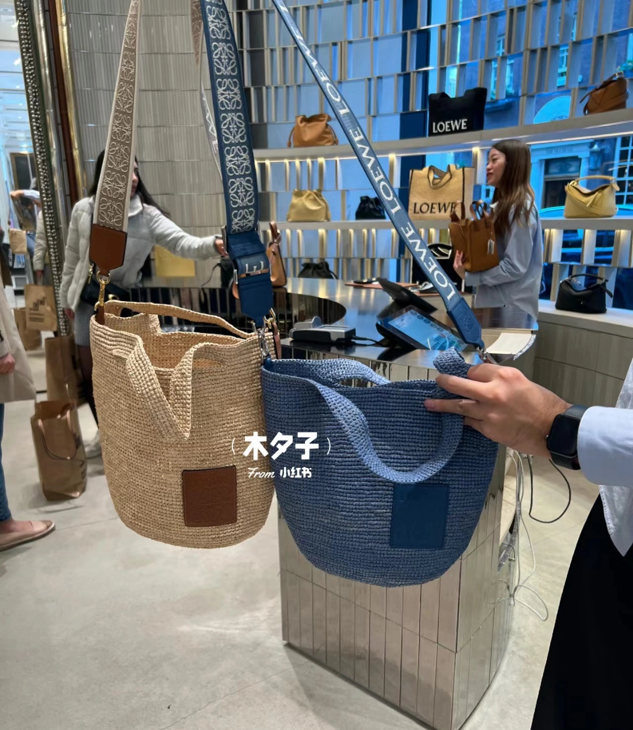 Legit Loewe Shopping Bags