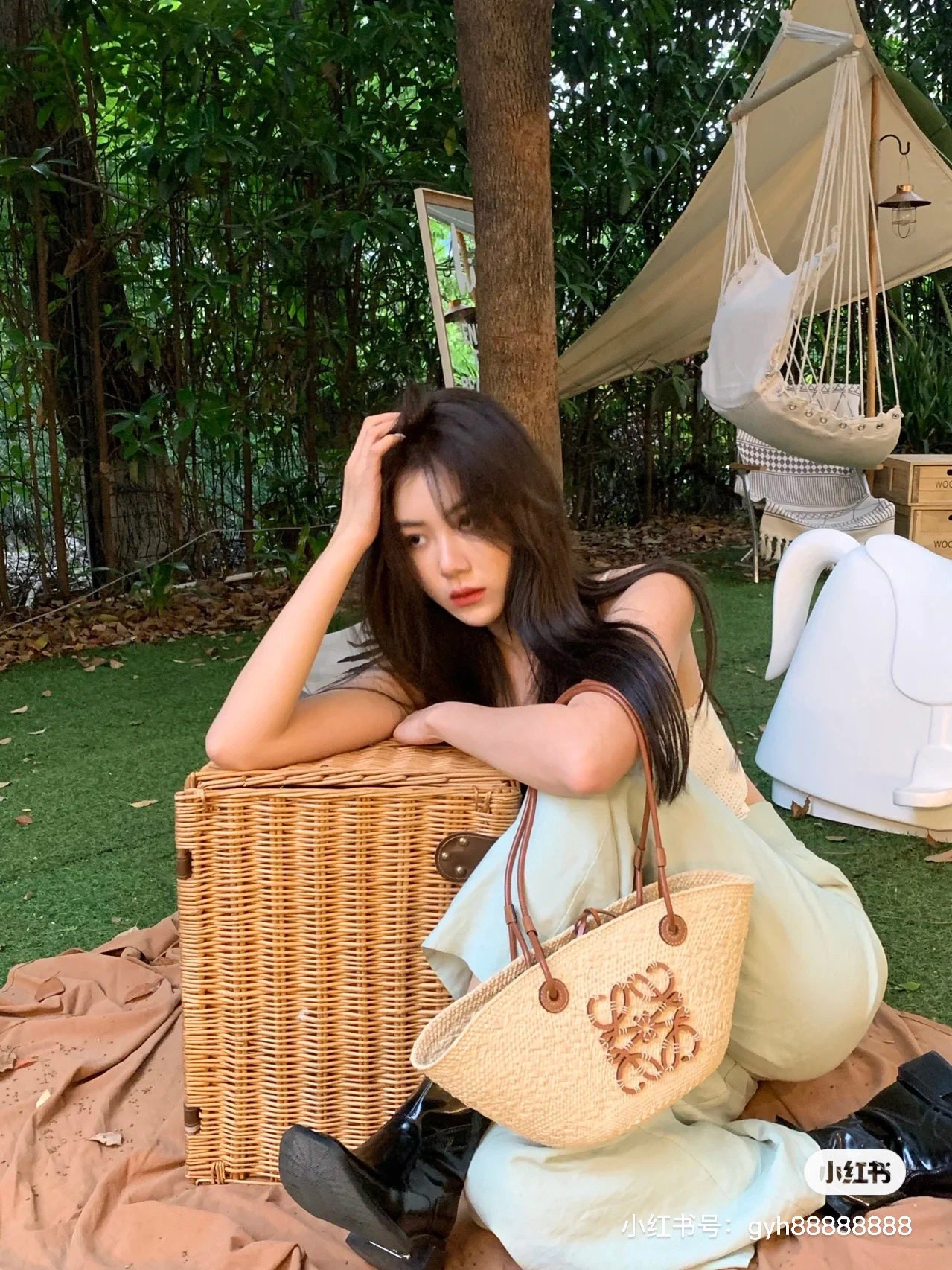 Brand-authenticated Loewe Shopping Bags