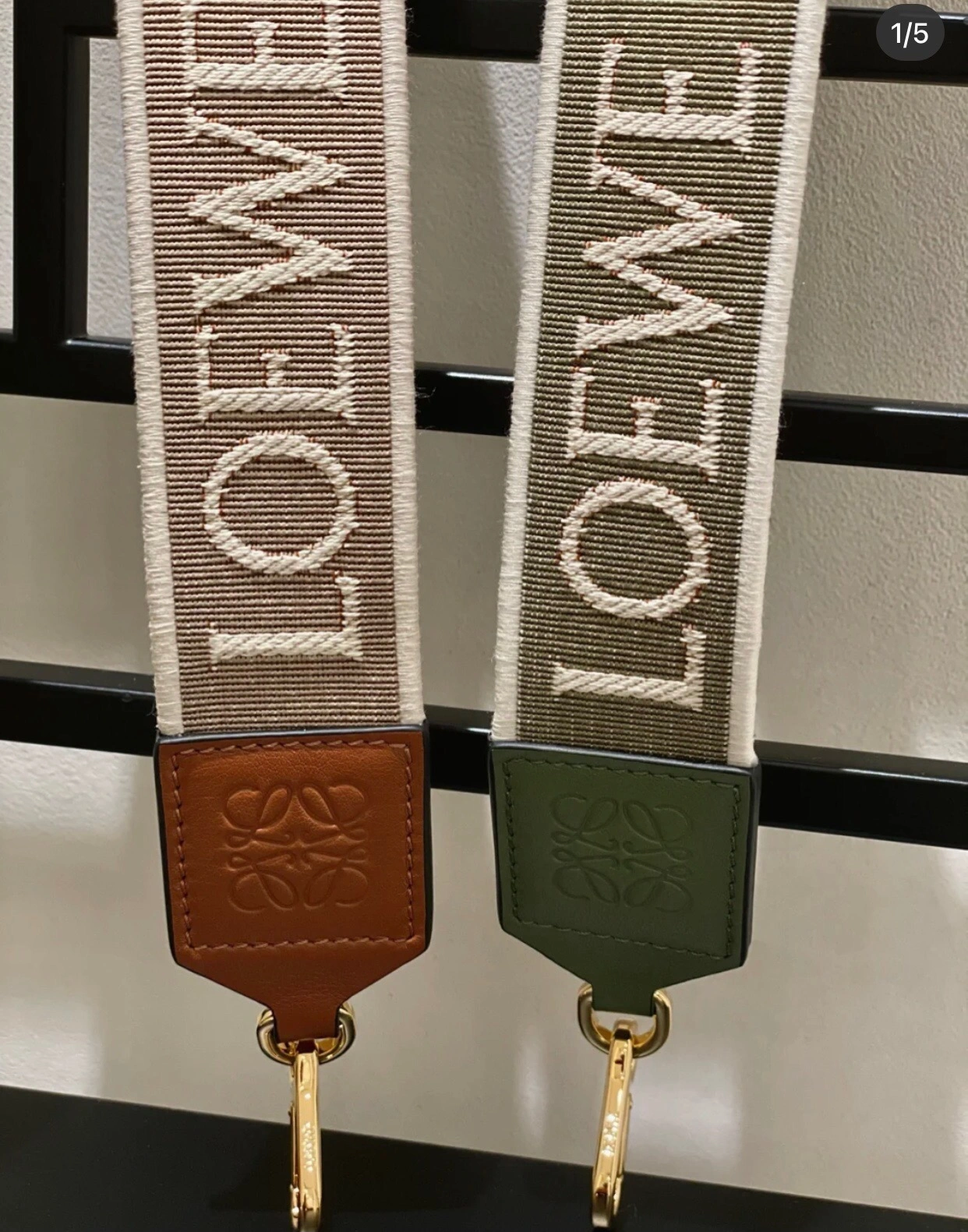 Top mirror Loewe Shoulder Straps