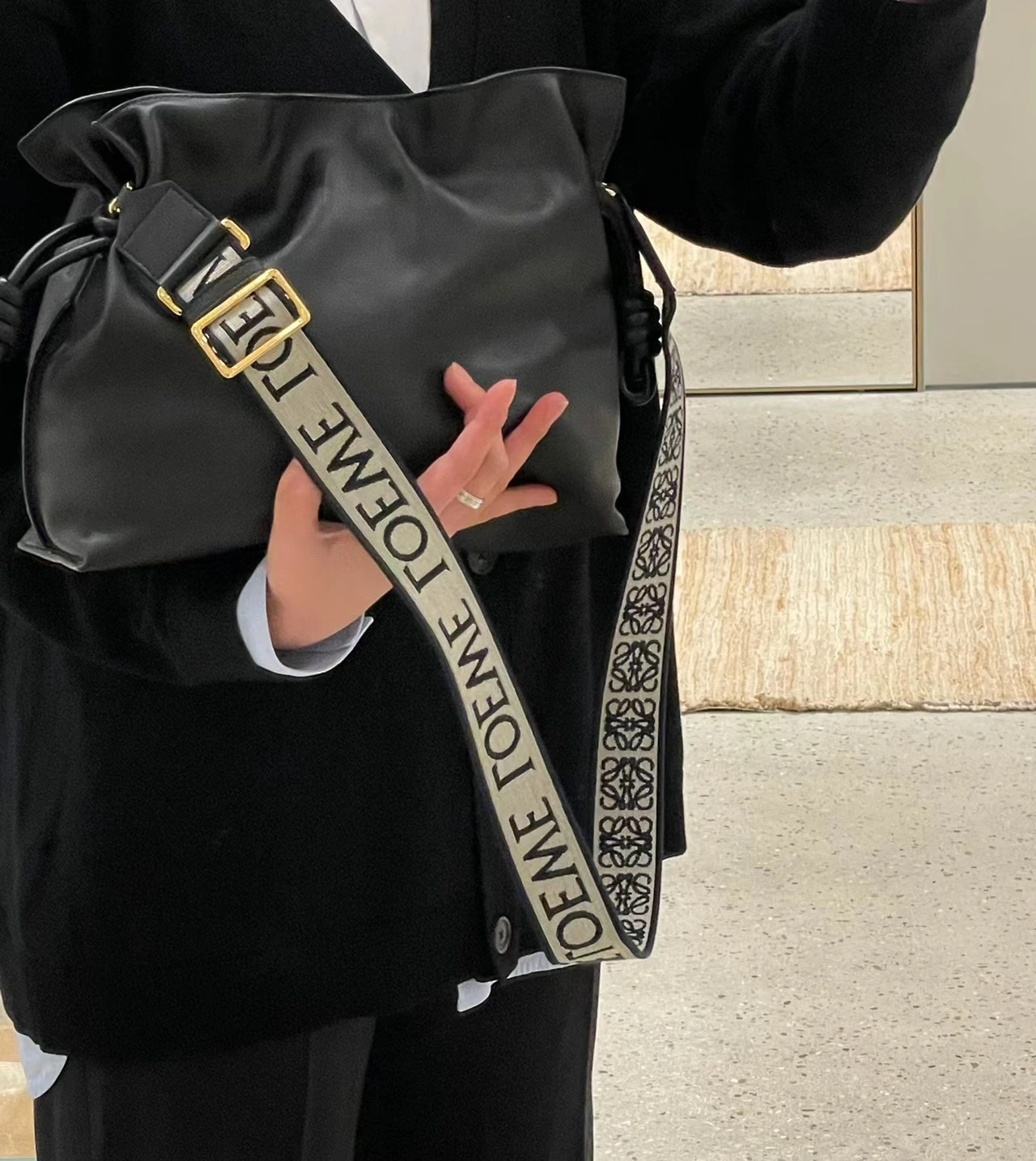 Top mirror Loewe Shoulder Straps