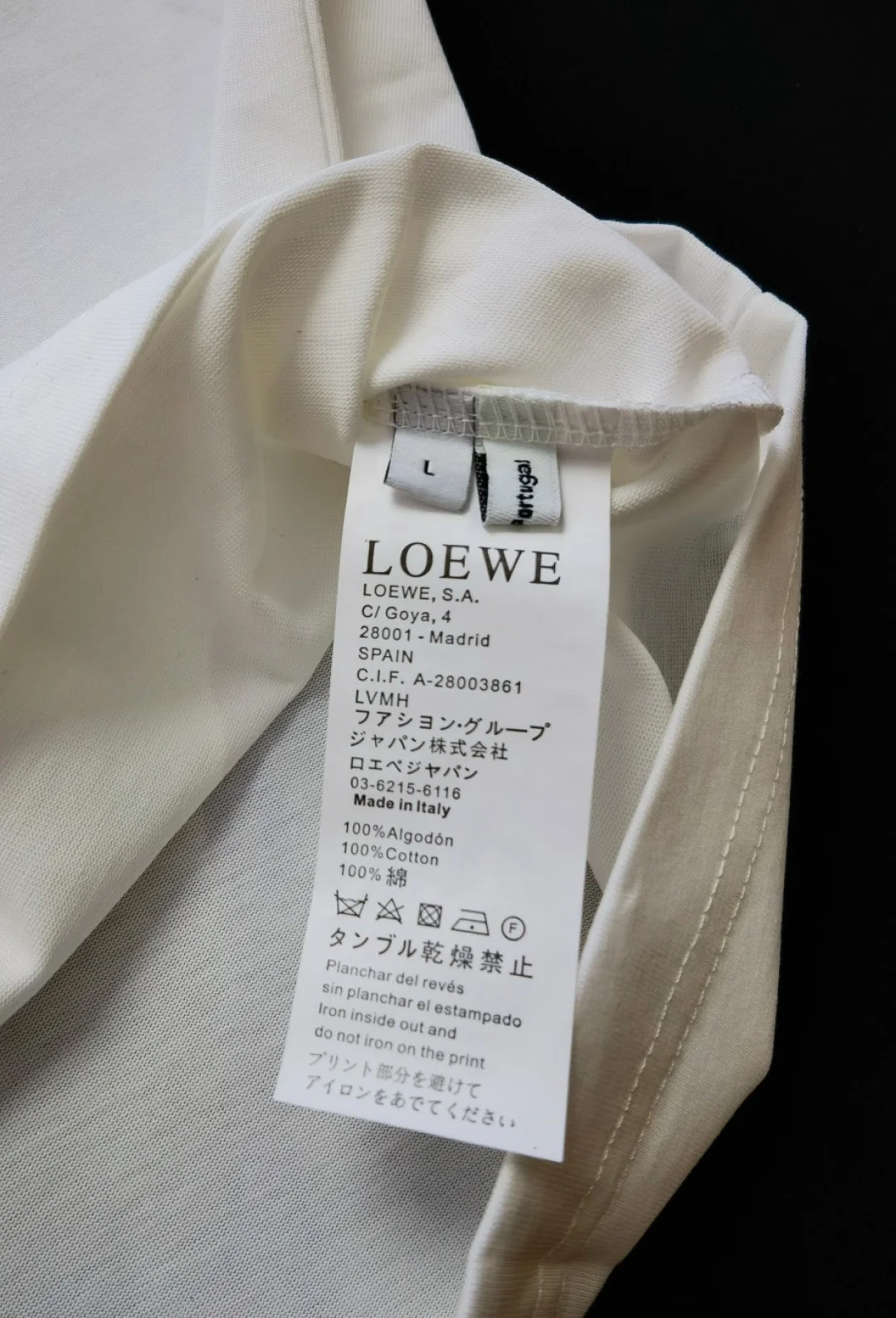 Exact replica Loewe T-Shirts