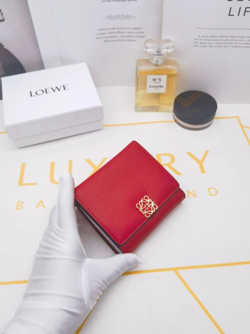 Real Loewe Wallets Purse