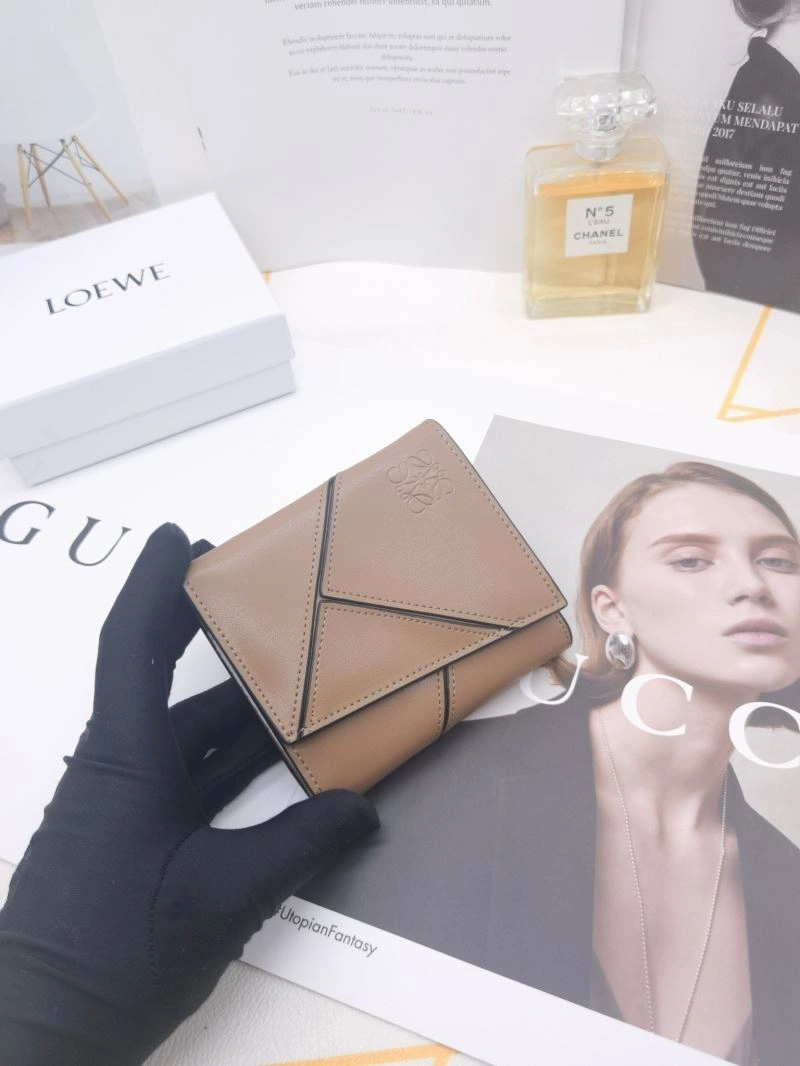 Brand-authenticated Loewe Wallets Purse