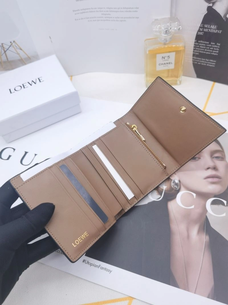 Brand-authenticated Loewe Wallets Purse