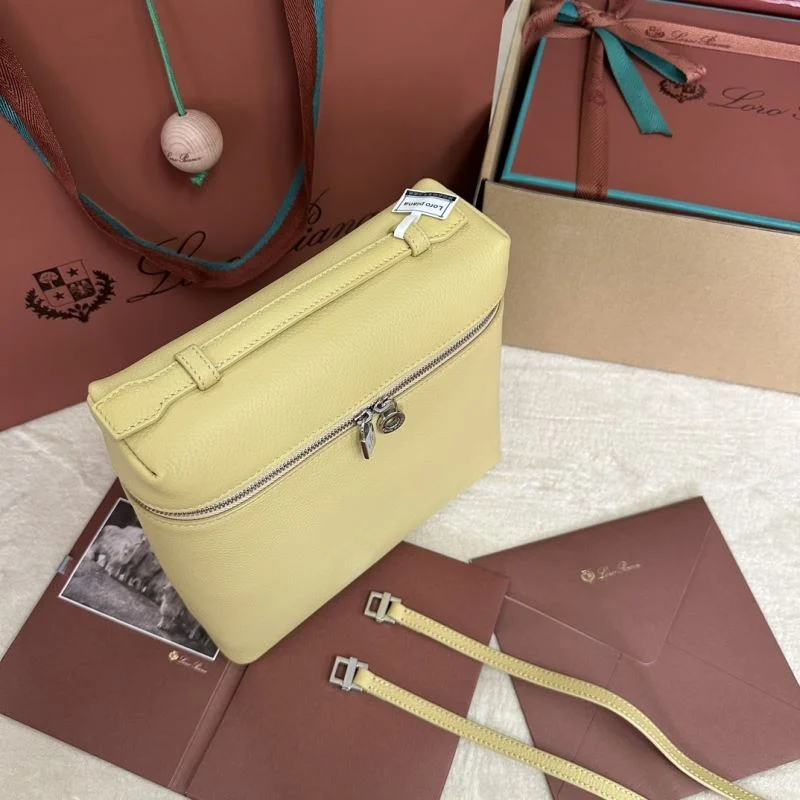 Brand-authenticated Loro Piana Backpacks