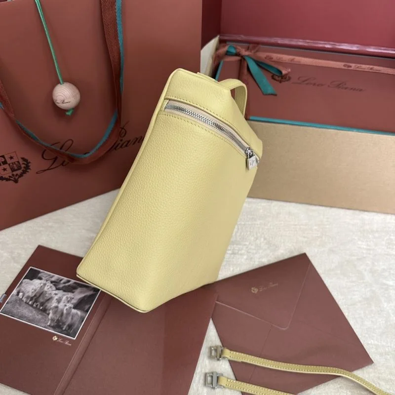 Brand-authenticated Loro Piana Backpacks