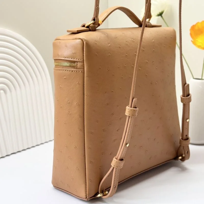 Brand-authenticated Loro Piana Backpacks