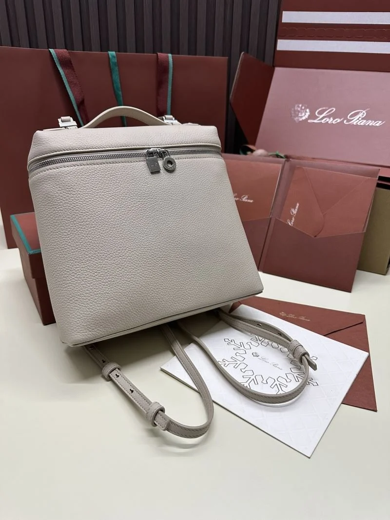 Brand-authenticated Loro Piana Backpacks