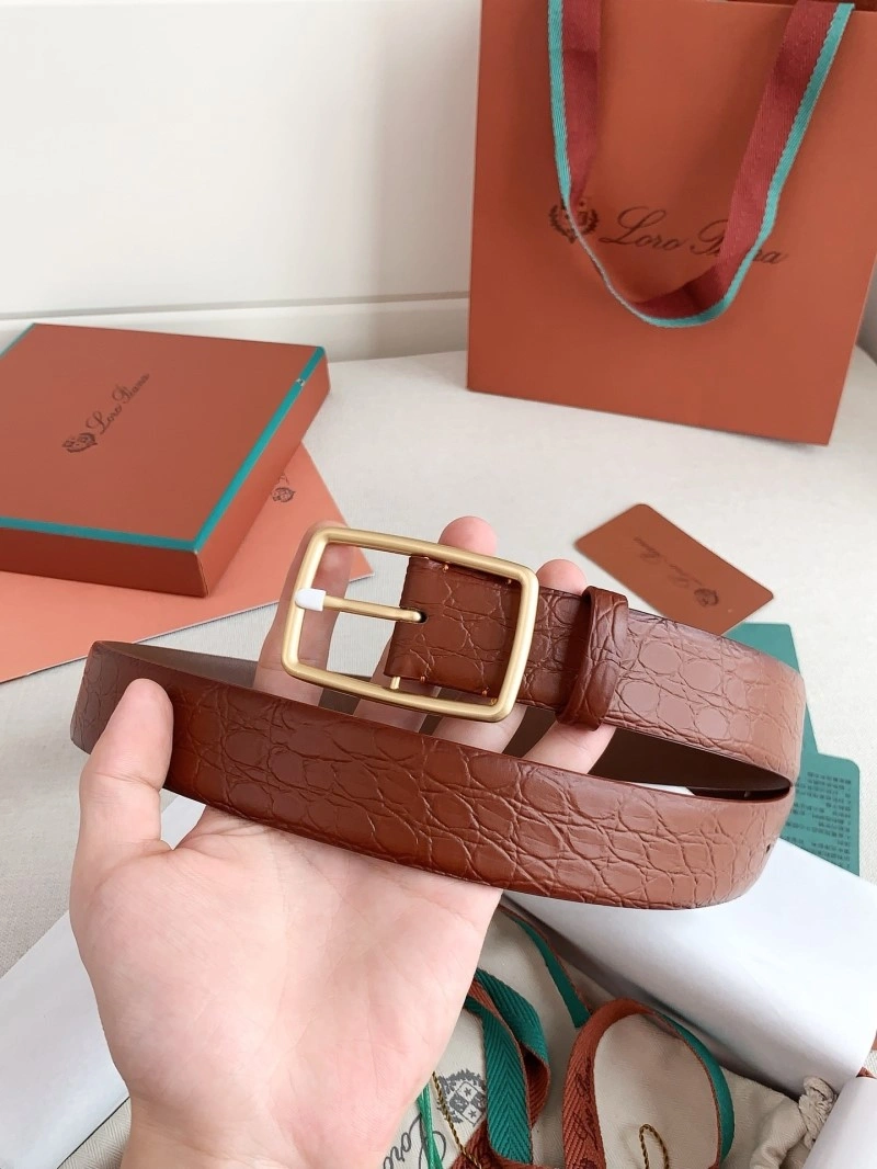 Real Loro Piana Belts