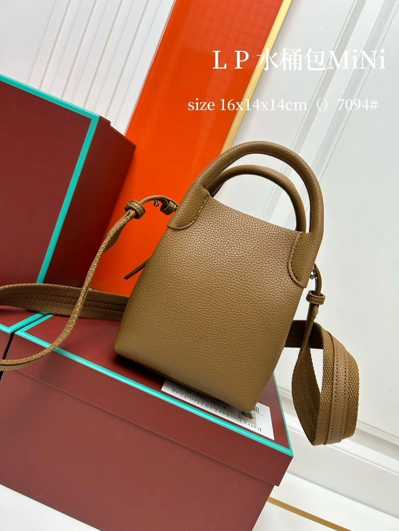 Inexpensive Loro Piana Bucket Bags