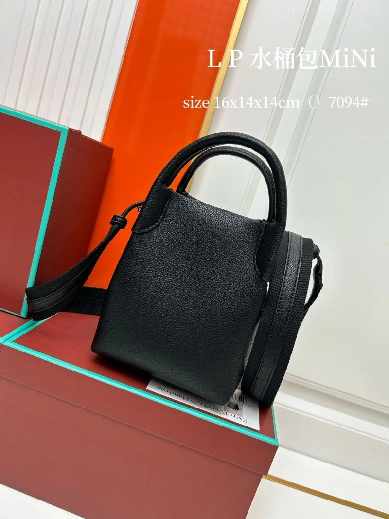 Value-priced Loro Piana Bucket Bags