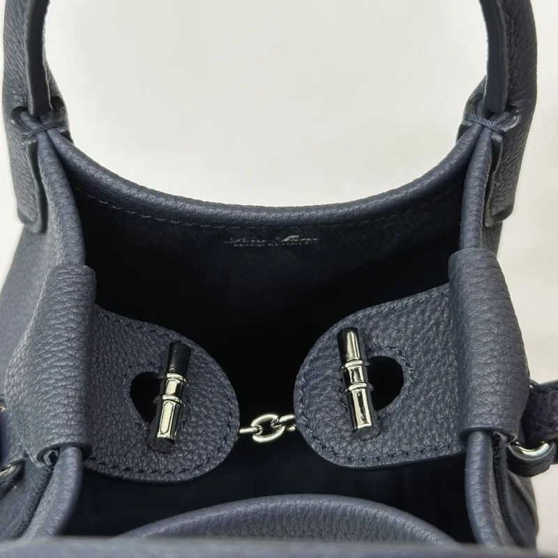 Brand-authenticated Loro Piana Bucket Bags