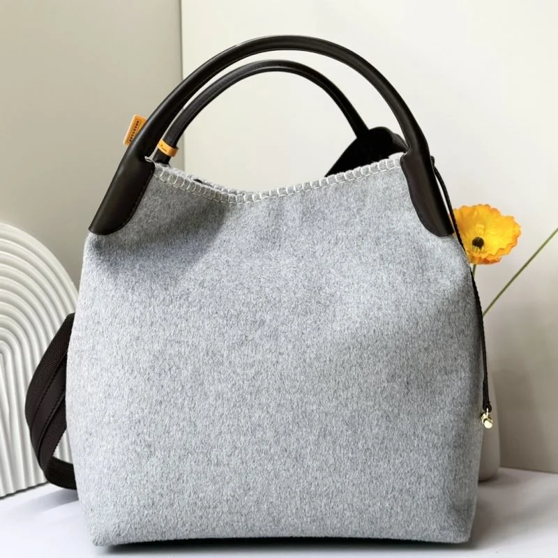 Value-priced Loro Piana Bucket Bags