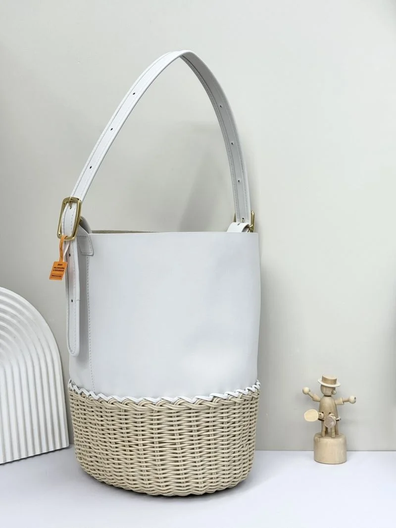 Value-priced Loro Piana Bucket Bags