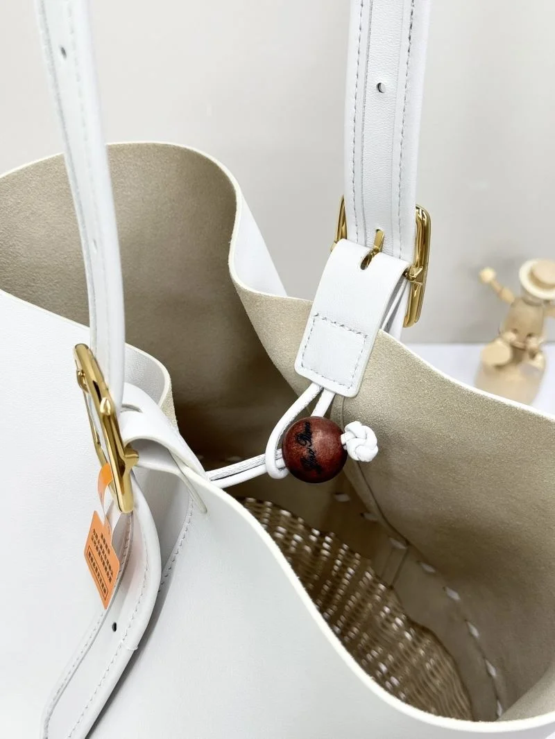 Value-priced Loro Piana Bucket Bags