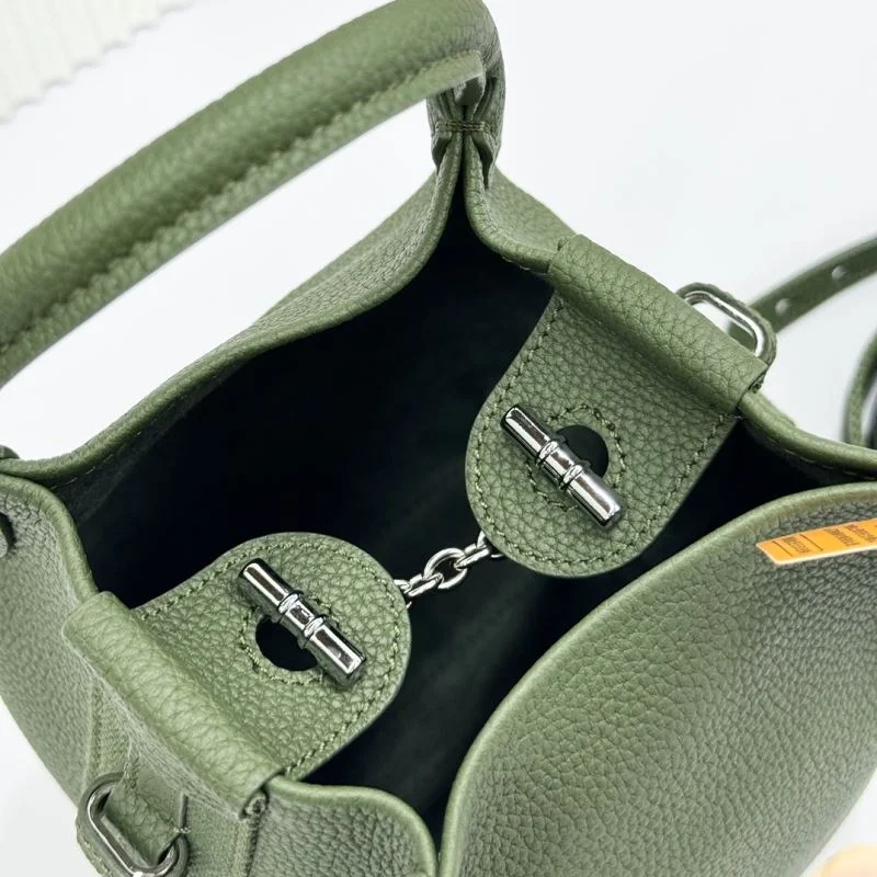 Brand-authenticated Loro Piana Bucket Bags