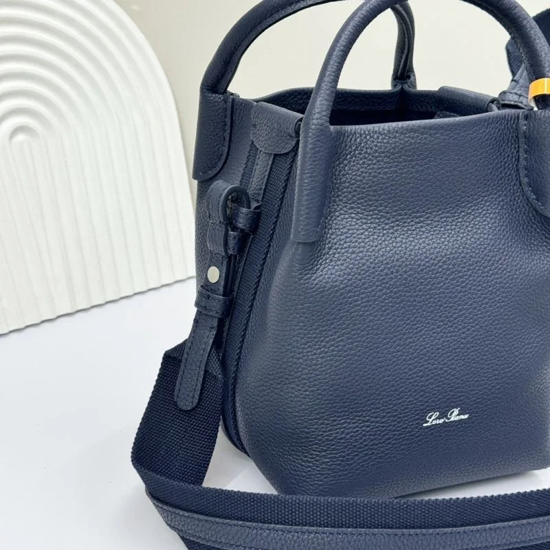 Brand-authenticated Loro Piana Bucket Bags