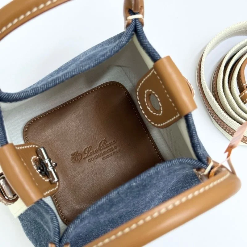 Genuine Loro Piana Bucket Bags