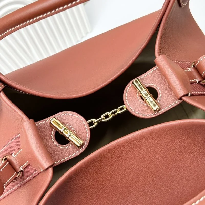 Brand-authenticated Loro Piana Bucket Bags