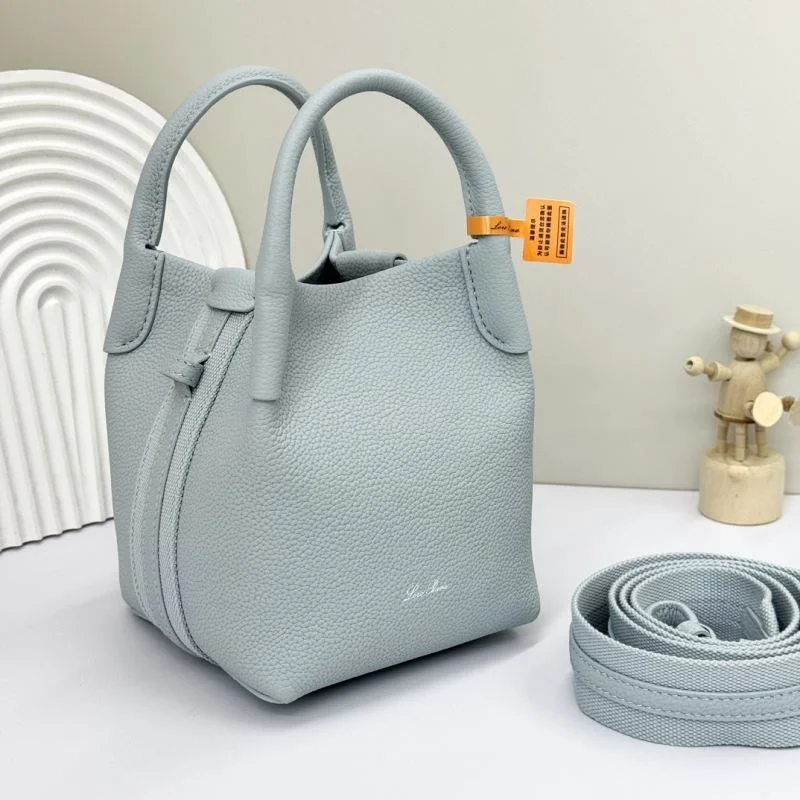 Real Loro Piana Bucket Bags