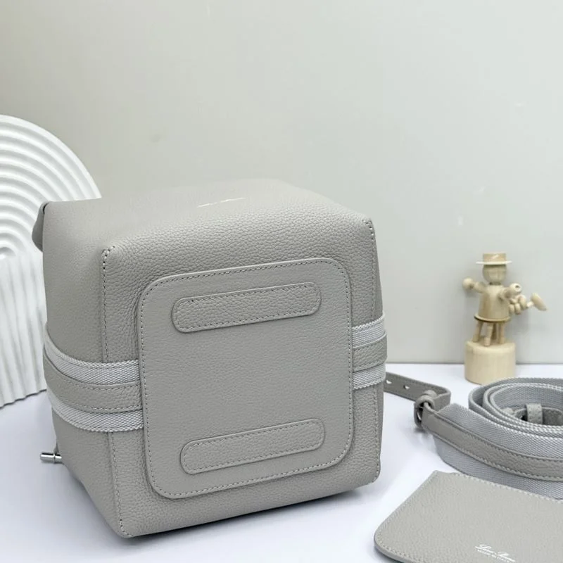 Brand-authenticated Loro Piana Bucket Bags
