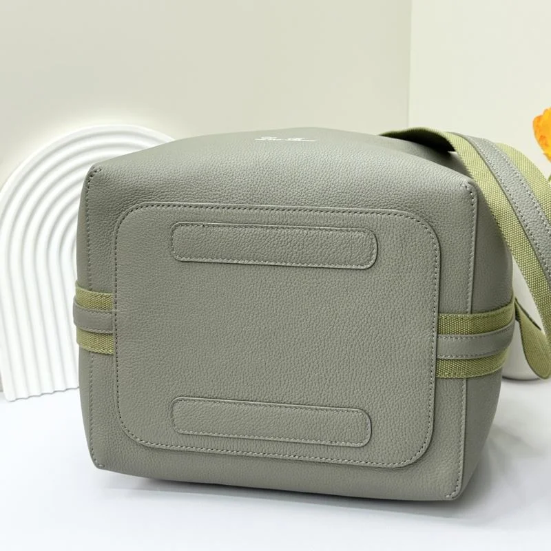 Indistinguishable Loro Piana Bucket Bags